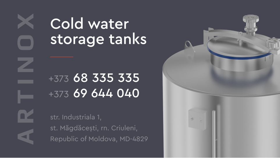 Cold water storage tanks | ARTINOX™