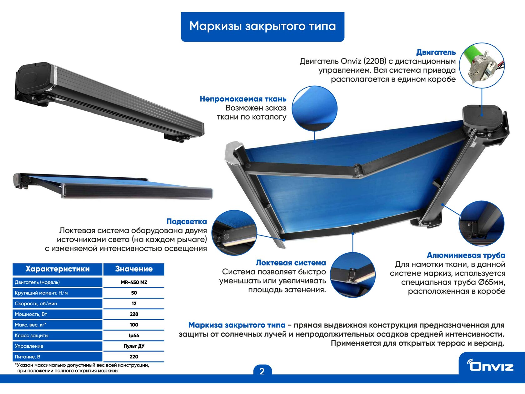 Электрокарнизы ONVIZ от производителя в Москве и Московской области