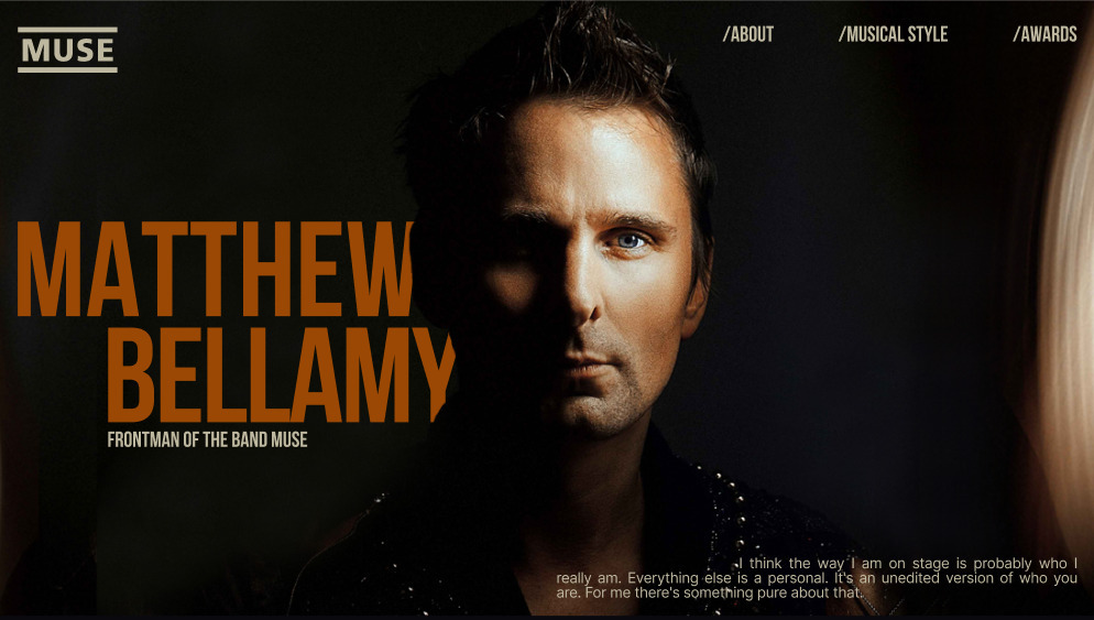 Matthew Bellamy