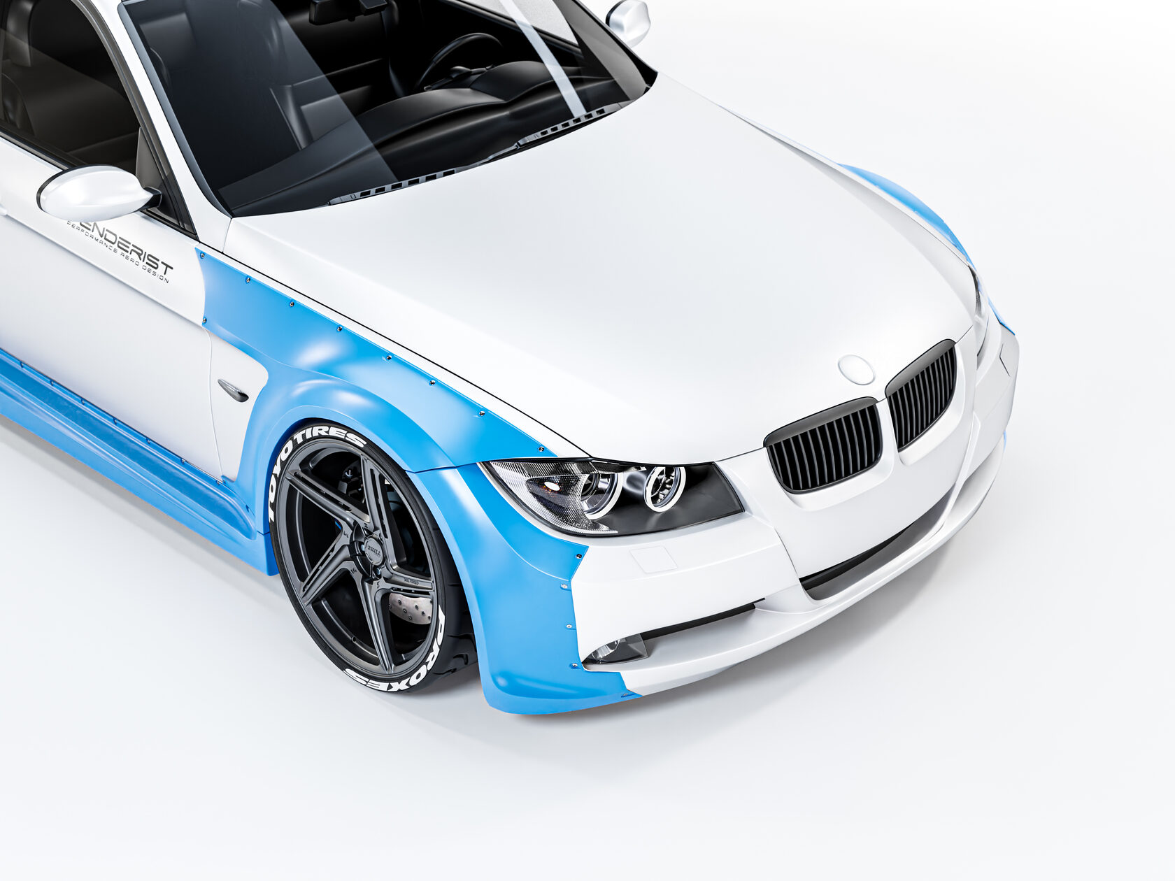 FENDERIST SPEC S fender flares set / widebody kit BMW E90 2006-2010
