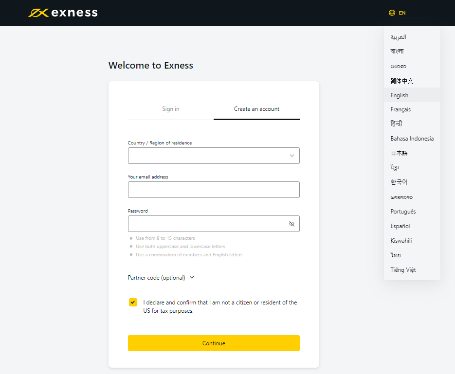 Exness MT4 2024: The official MetaTrader 4 trading platform from Exness.