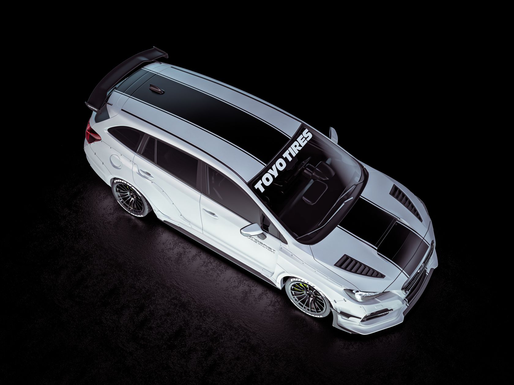 FENDERIST SPEC S Full kit / WIDE BODY KIT Subaru Impreza 11-14