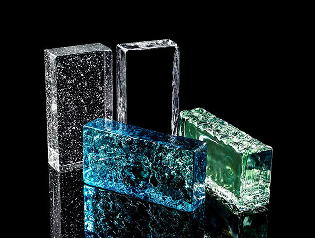 Стеклянный кирпич купить в Казани