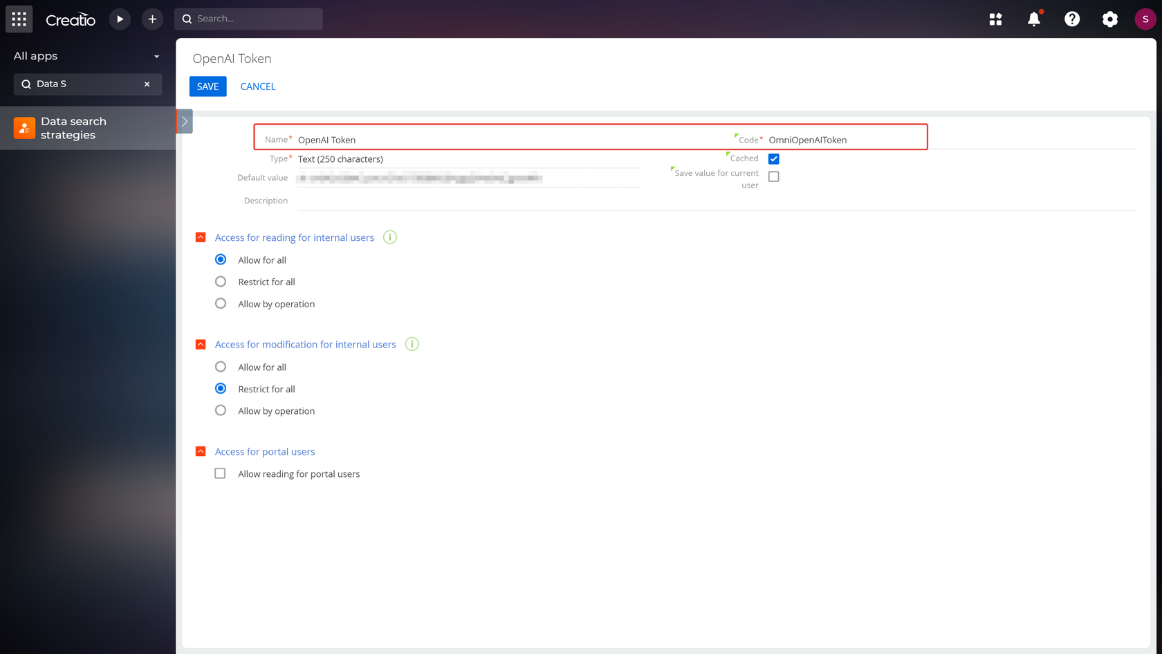 ChatGPT for Creatio documentation