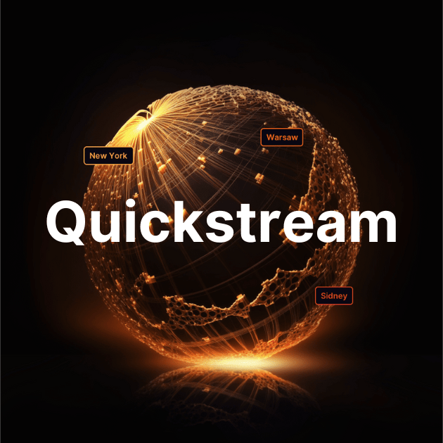 Video Over IP Distribution. Live Streaming Software | Quickstream