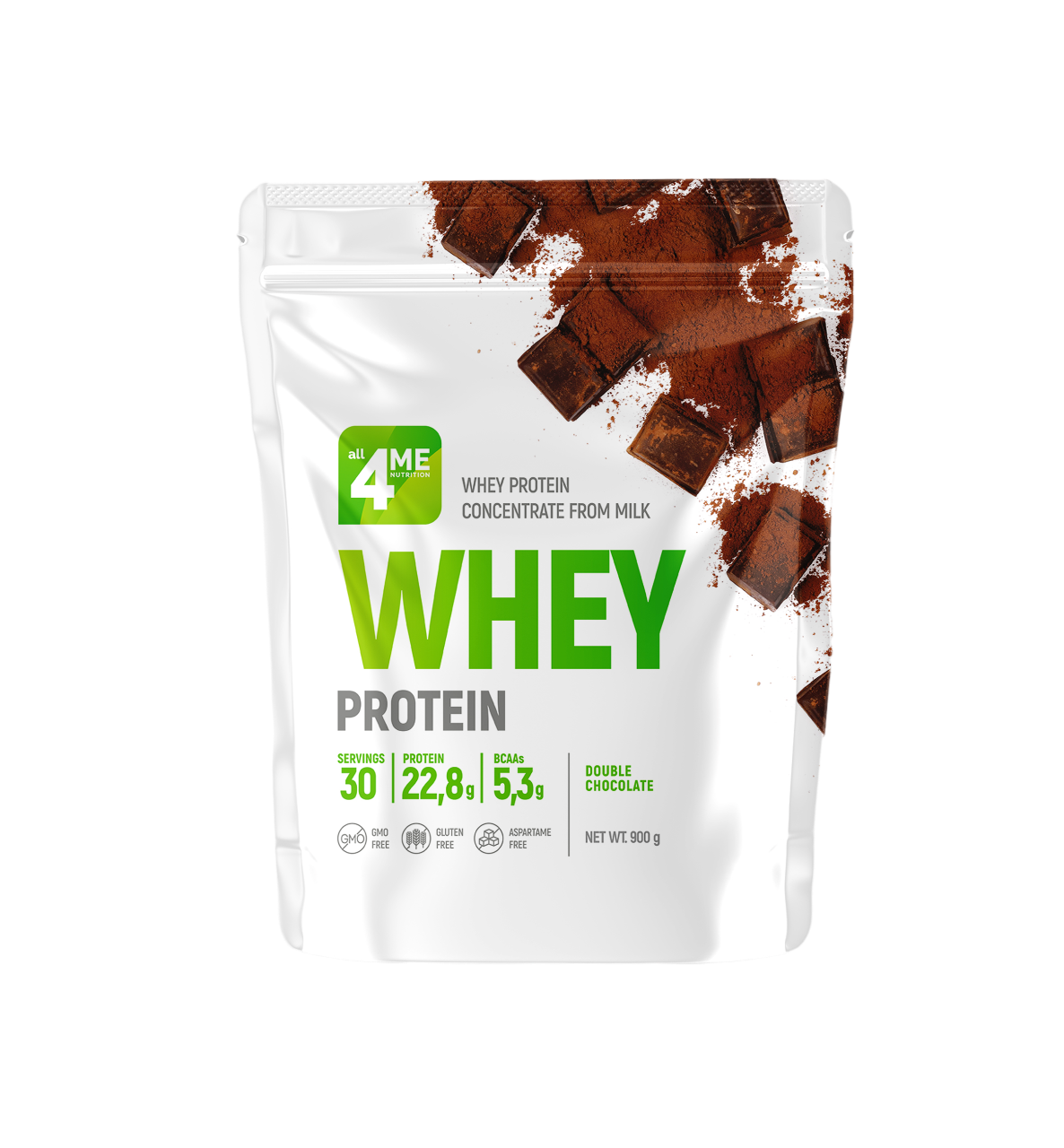 WHEY Protein (протеин), 900 г, All4Me Nutrition
