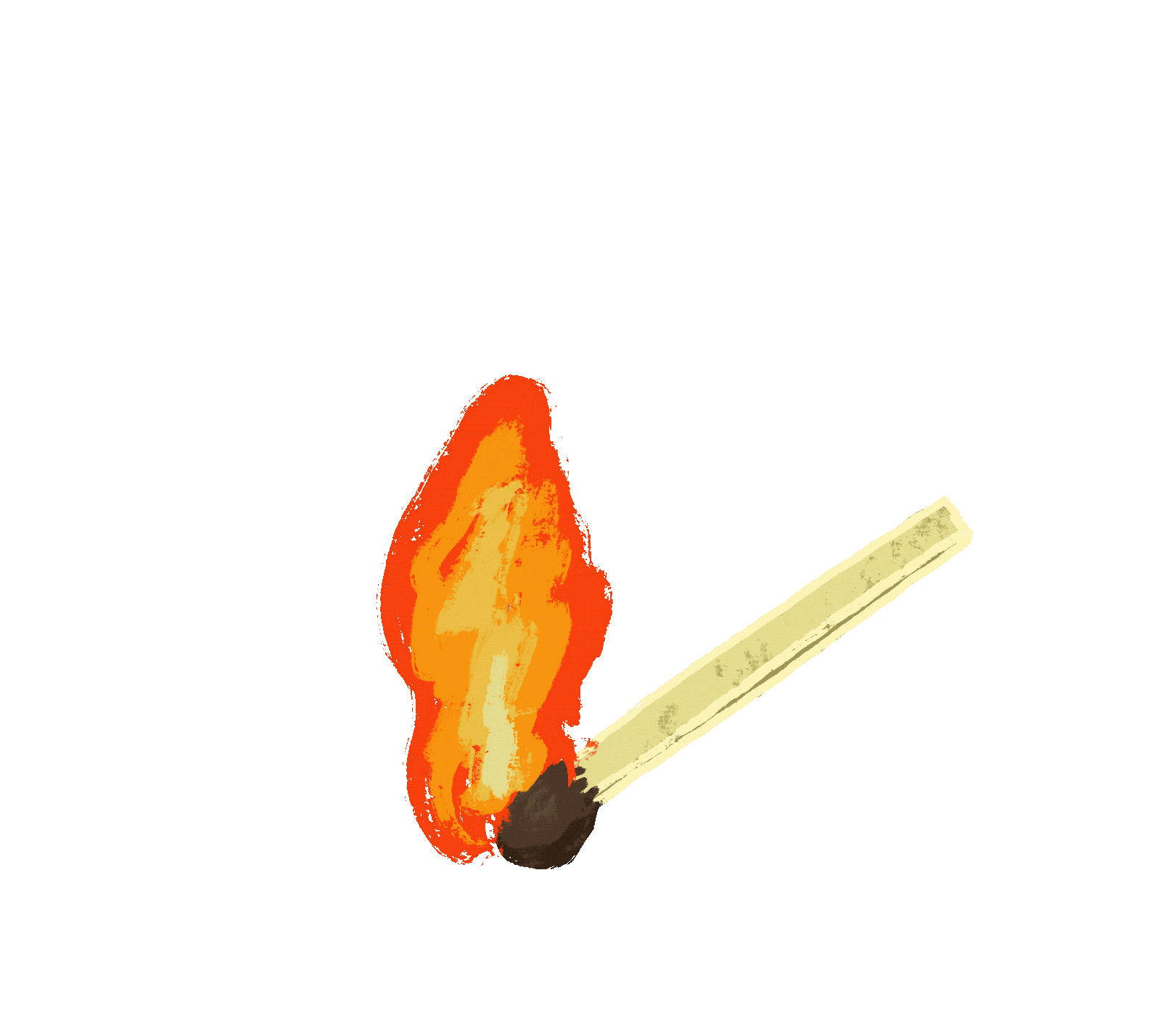 How do we burn up forests, villages and people with our own hands