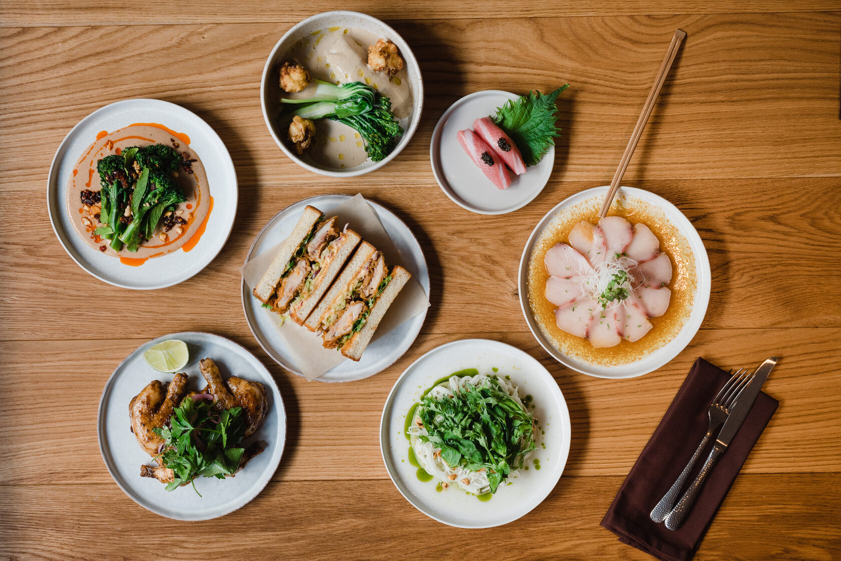 November Brasserie Menu