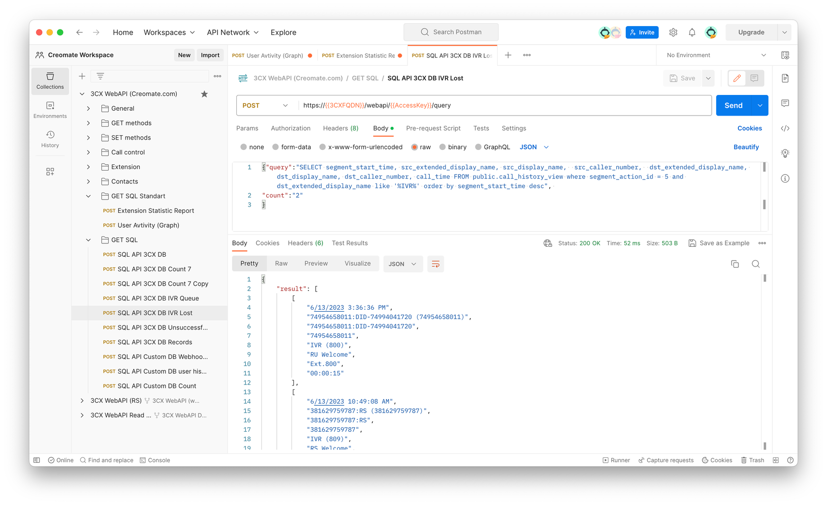 3CX Custom reports, dashboards and wallboards