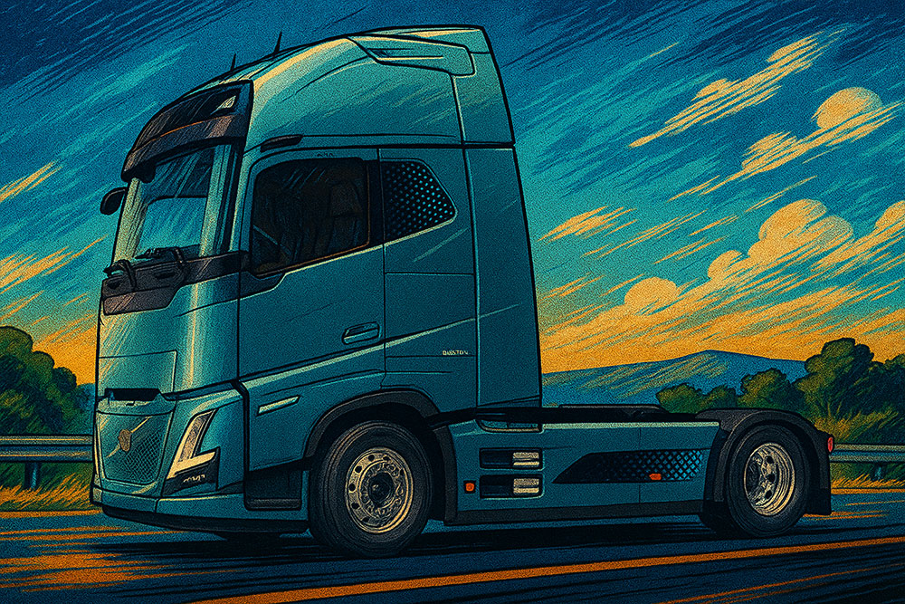 Тяжёлый транспорт нового поколения: Volvo FH Aero в деталях