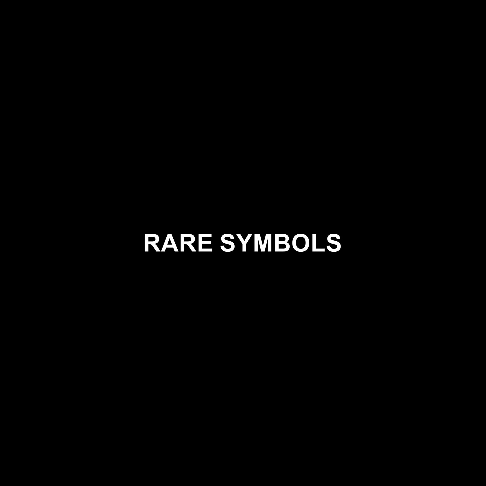 Copy of Rare Symbols