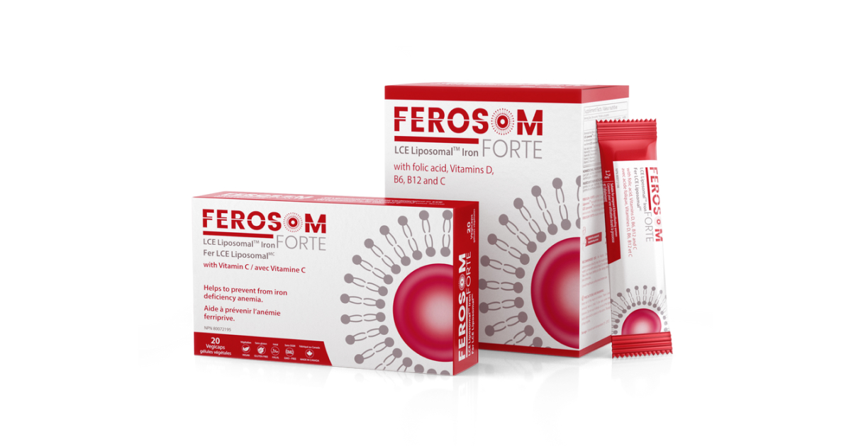 Ferosom Forte – supliment de fier
