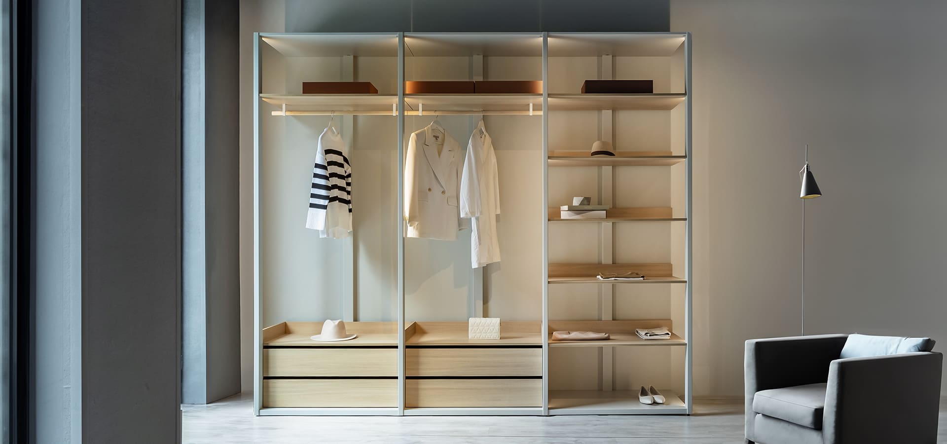 Гардеробные Monoform-Lite