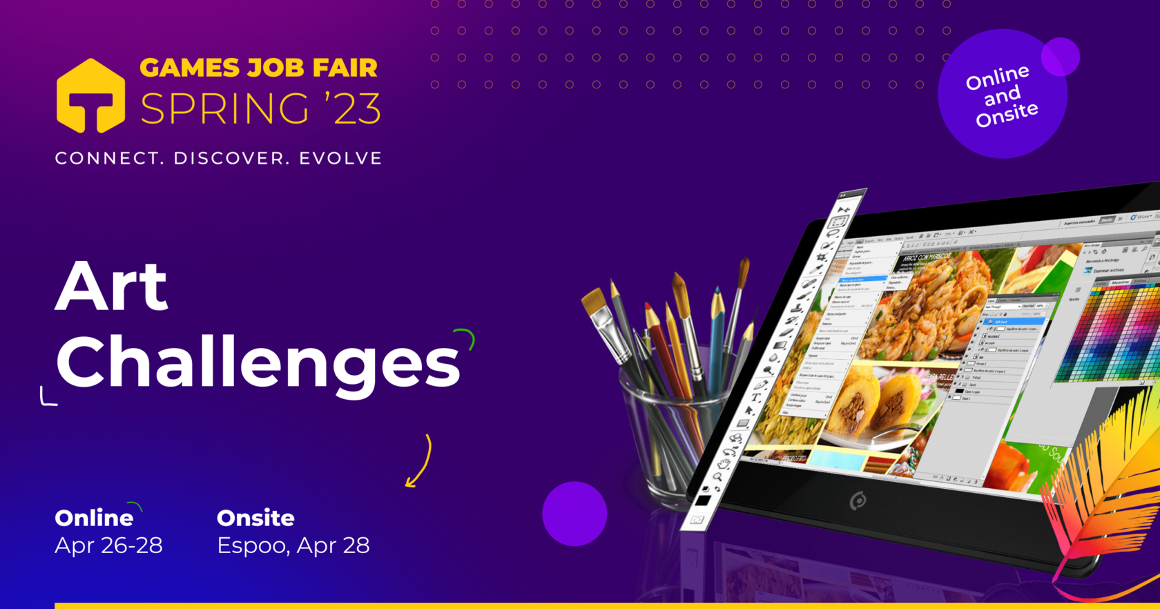 Games Job Fair Spring 2023 Art Challenges