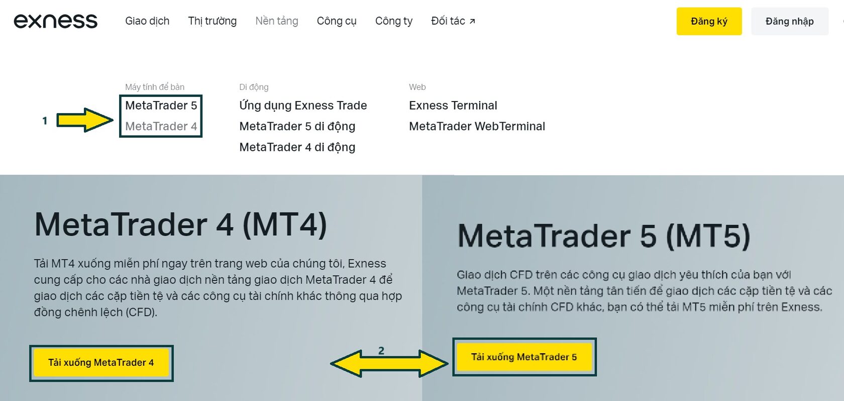 Tải Exness cho Máy Tính ️ Hướng Dẫn Cài Đặt Nhanh
