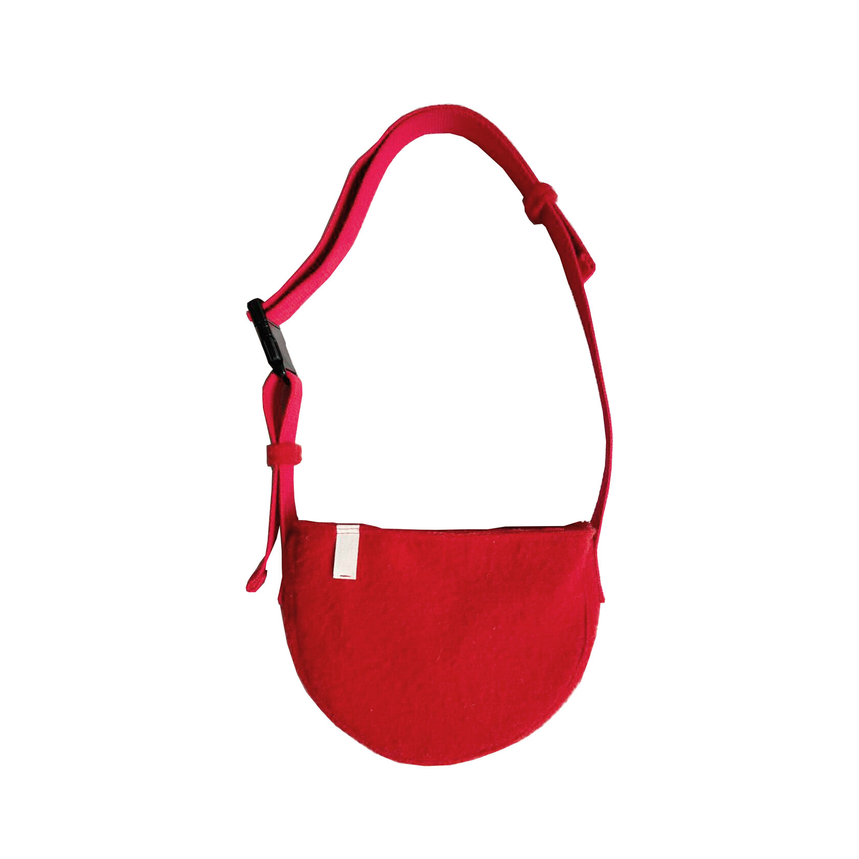 Red round bag