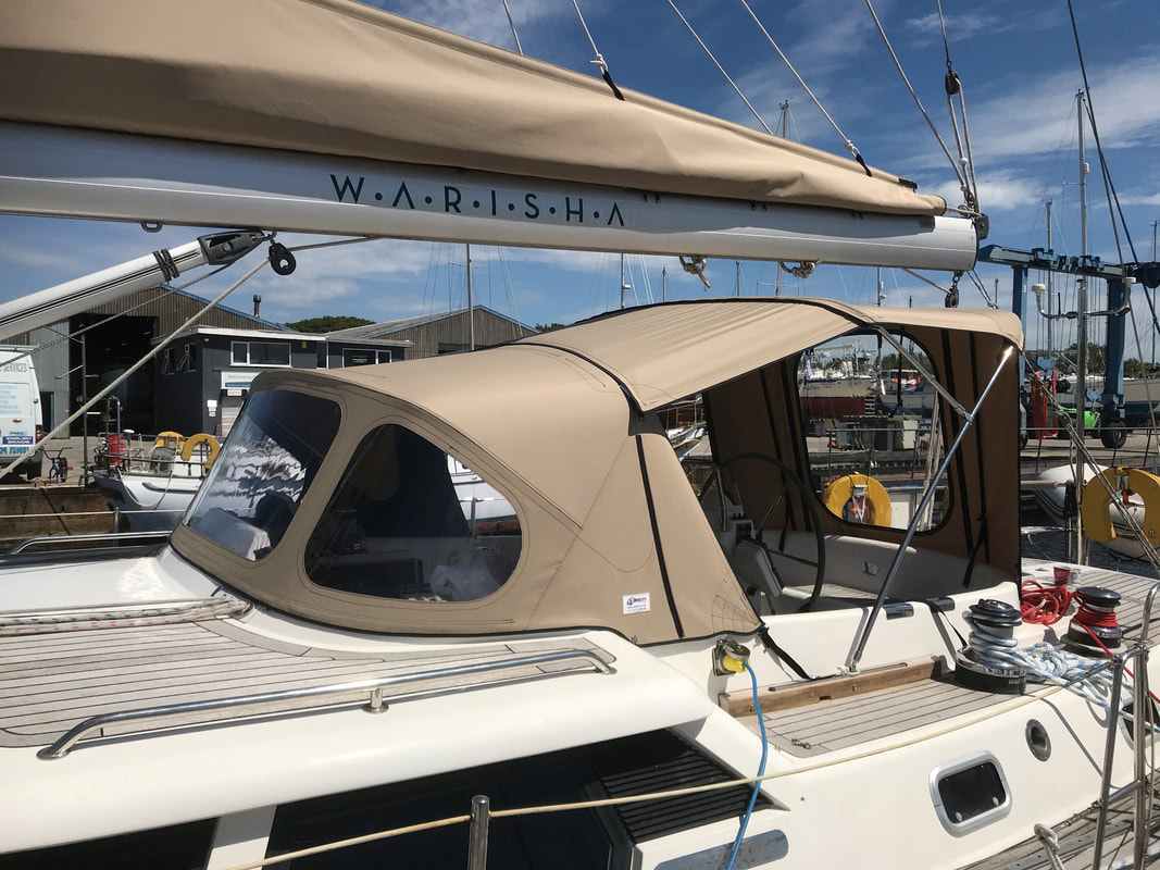 Boat Cockpit Enclosure Installation