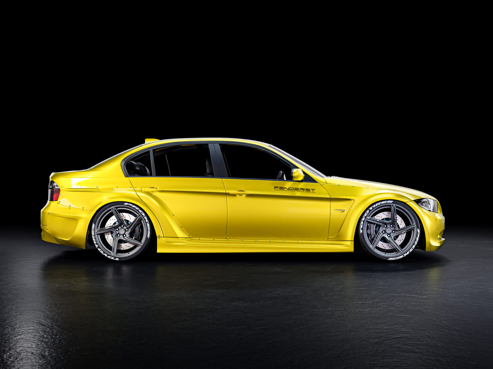 FENDERIST SPEC S fender flares set / widebody kit BMW E90 2006-2010