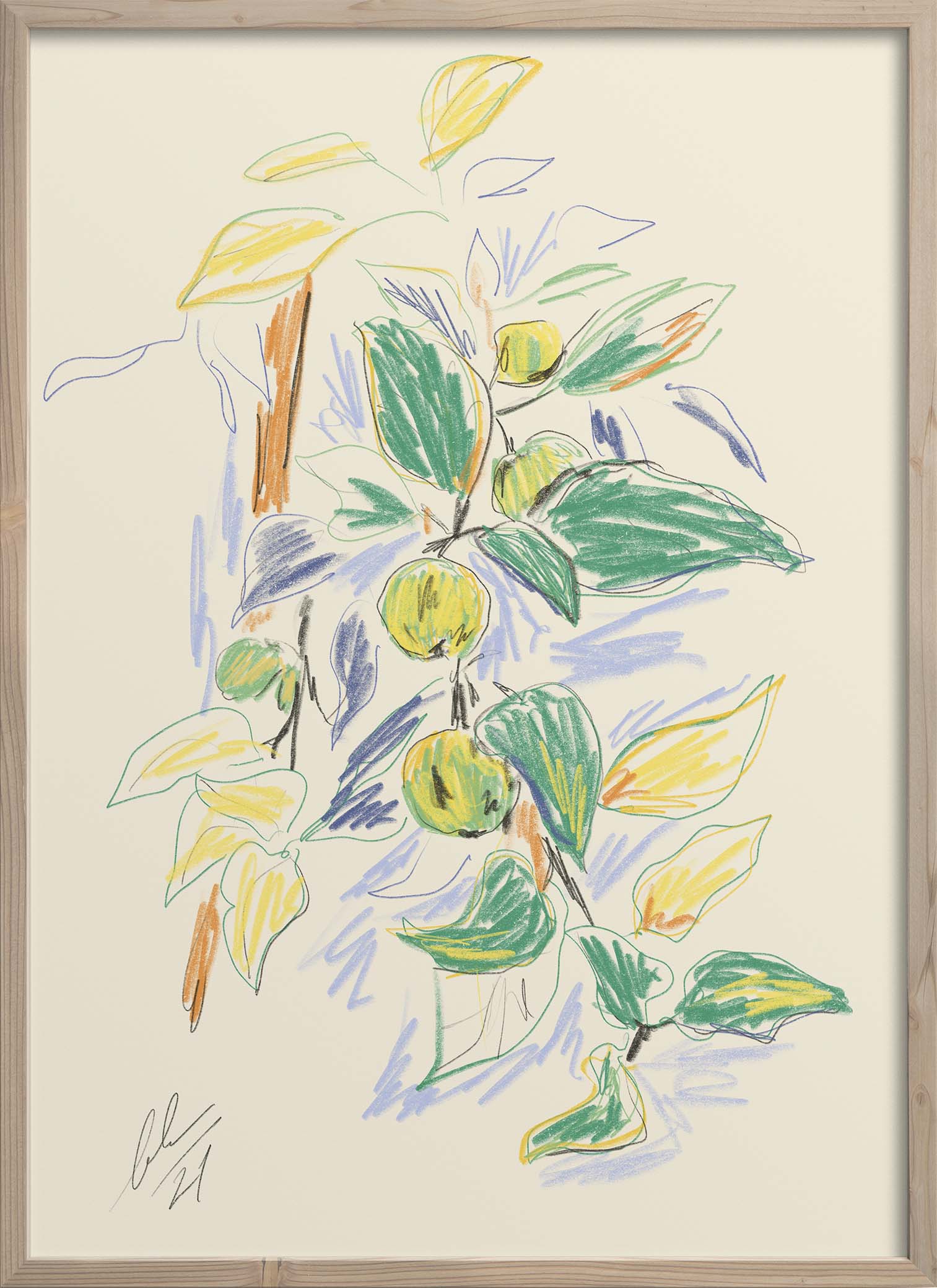 Apple Tree by Lena Berman ⏤ UUTNO ⏤ Интерьер-френдли арты