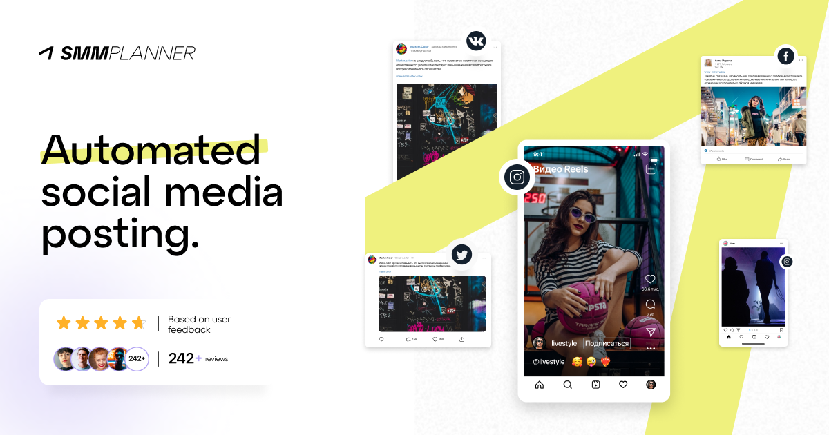 SMMplanner.io: Scheduler and poster in your Instagram, Facebook, Twitter and etc