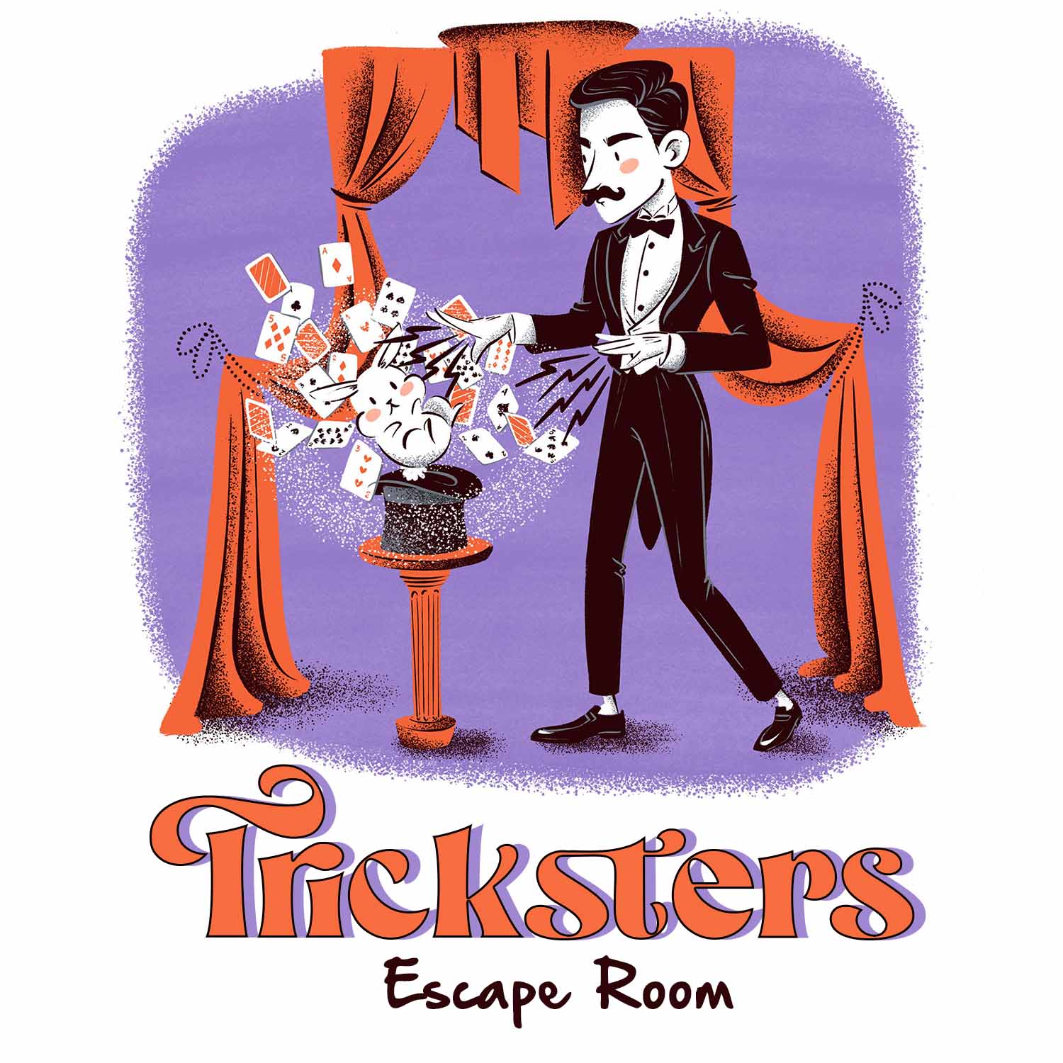 Tricksters escape rooms. Two popular settings - magic and illusion ...