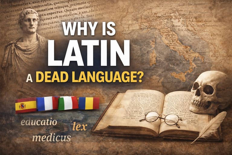 Why Is Latin a Dead Language? Meaning and History