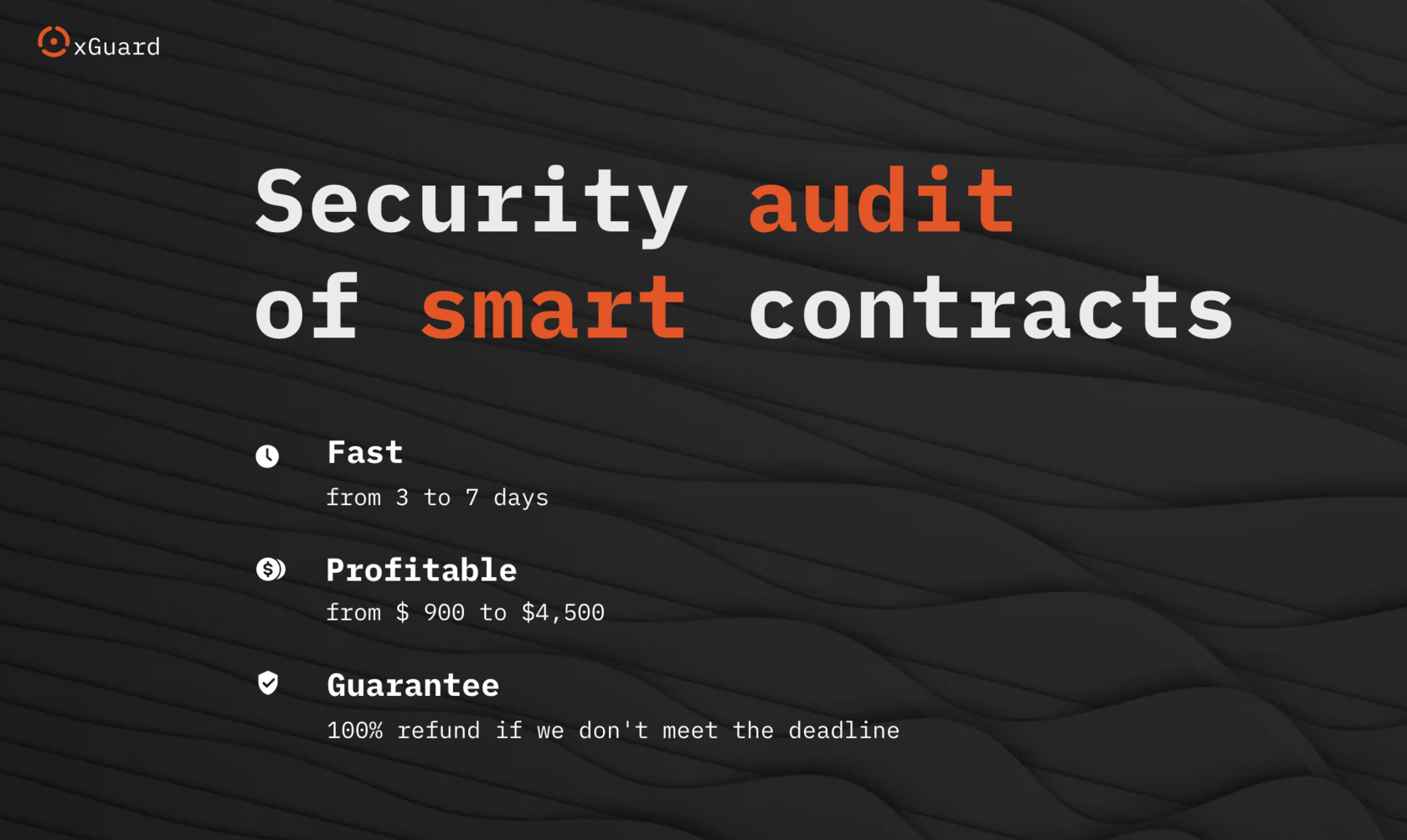 Smart Contract Security Audits by 0xGuard