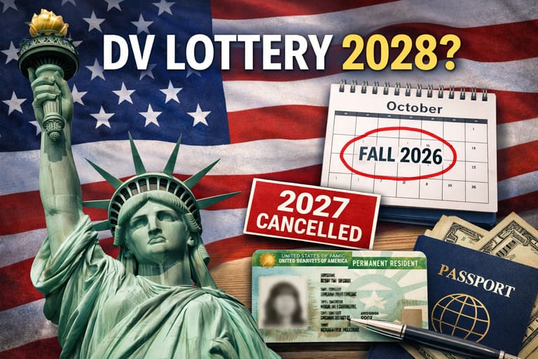 DV Lottery 2028: Latest Official Updates, Suspension, Fees, and What to ...