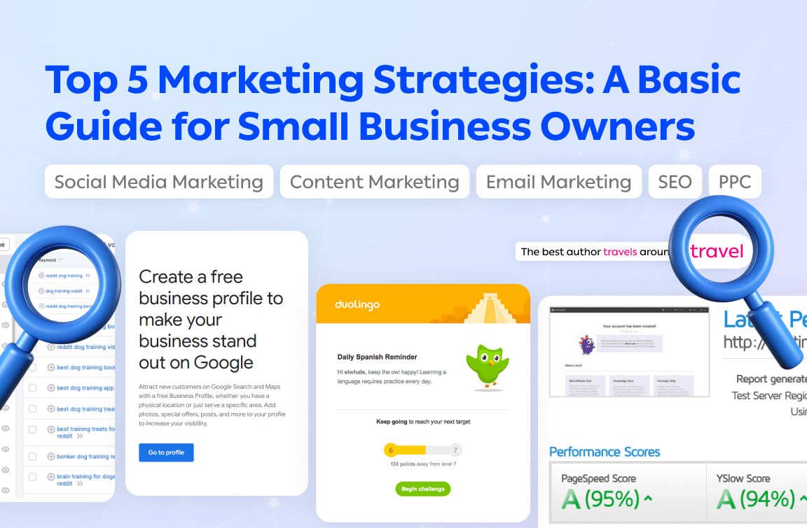Top 5 Marketing Strategies: A Basic Guide for Small Business Owners ...