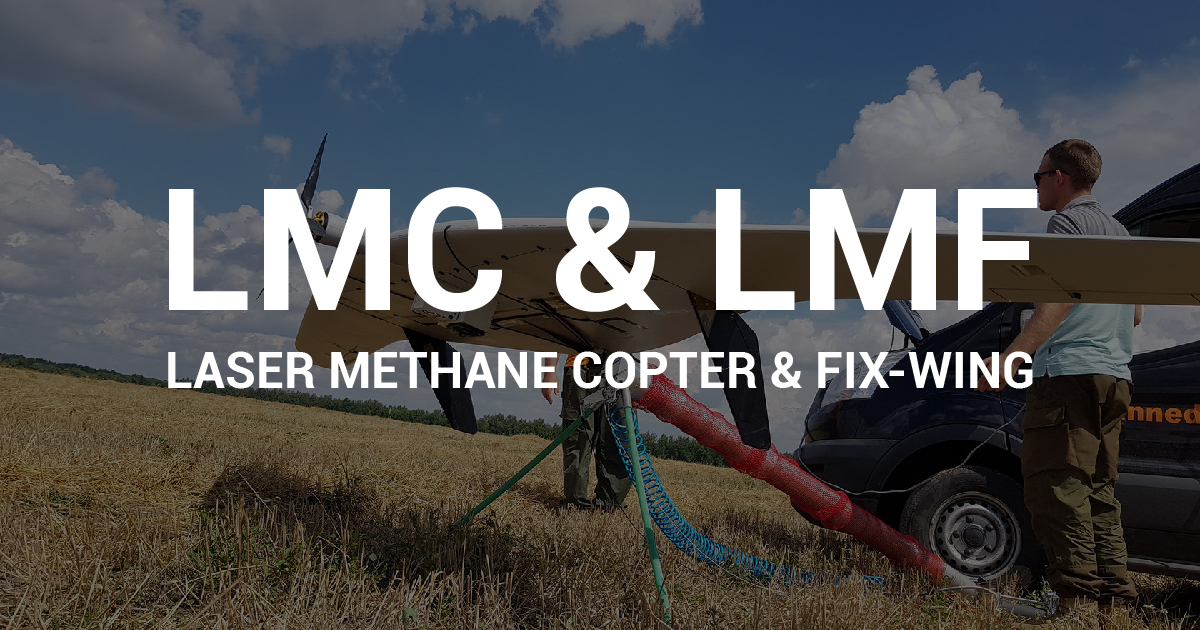 UAV based Laser Remote Methane Gas Leak Detectors | Drones with methane ...