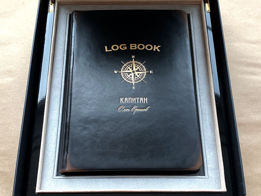 Именной LogBook для яхтинга IYT RYA ICC ISSA ASA ГИМС ВФПС