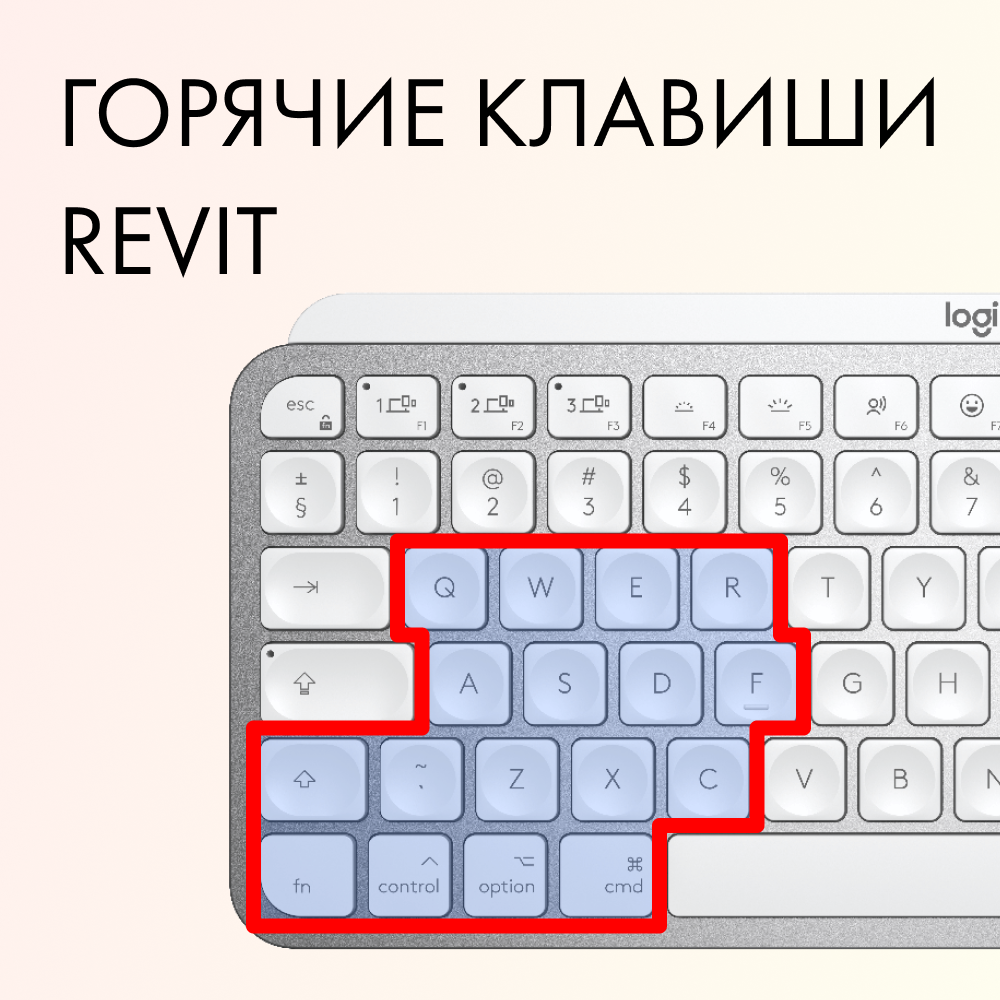 Revit горячие клавиши