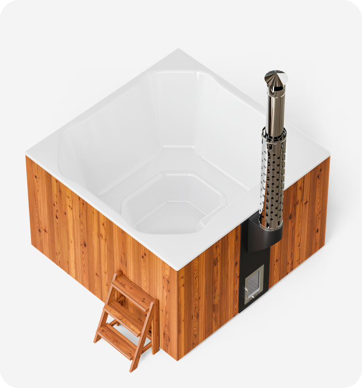 Многофункциональные купели и банные чаны с подогревом для дома, бани и ...