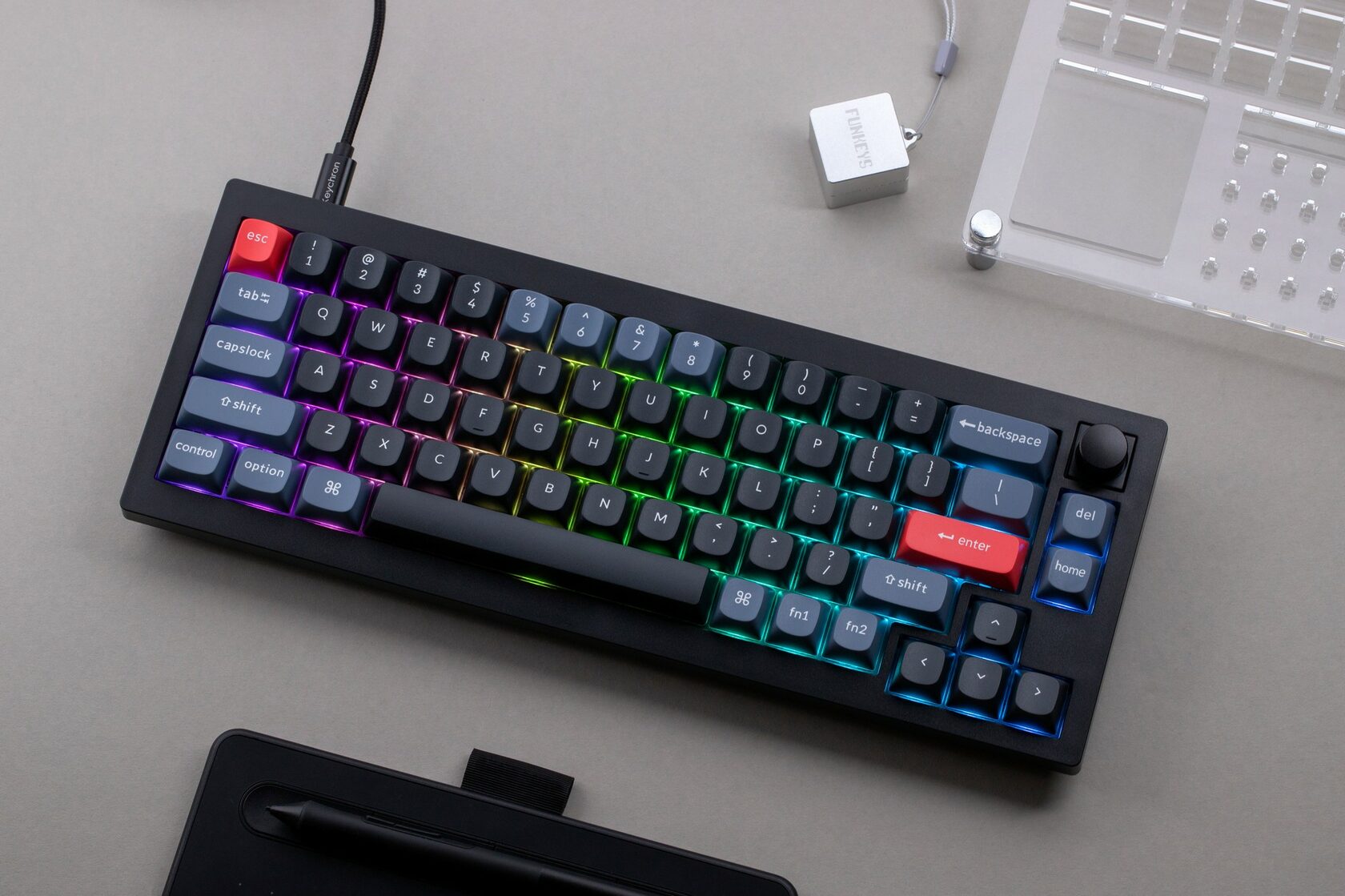 Keychron V2 RGB Knob Carbon Black