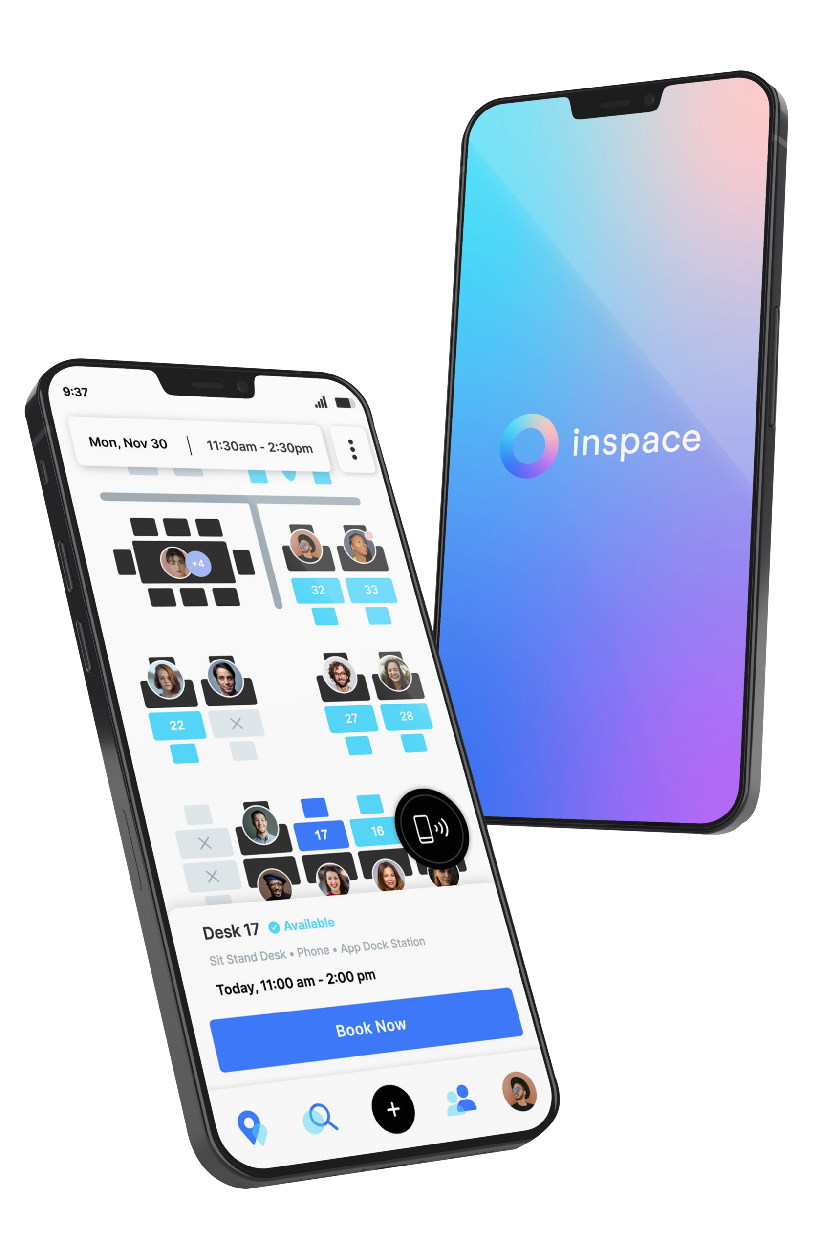inspace features| Space Reservation