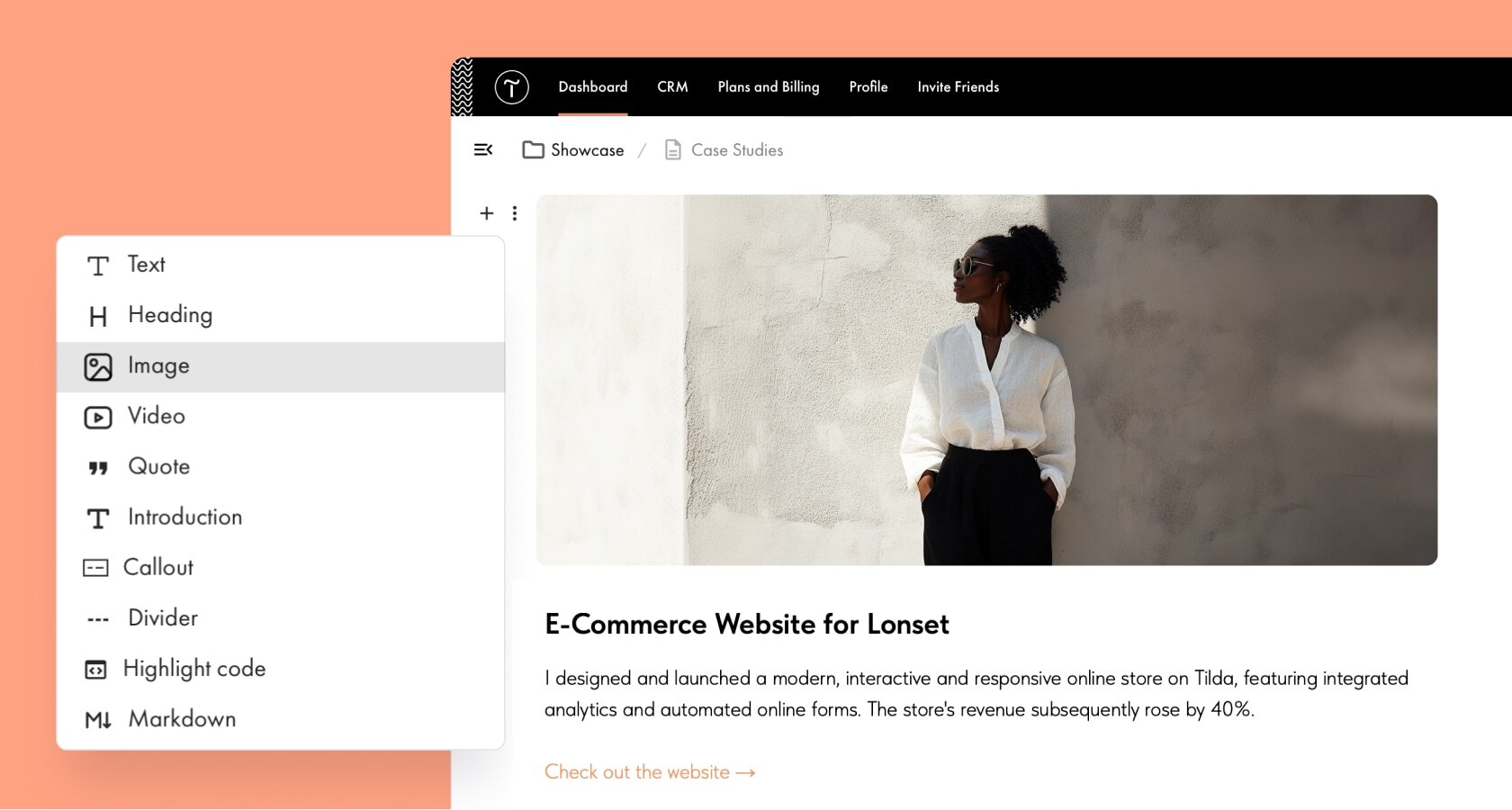 Tilda Docs: A Free Built-In Note-Taking Tool