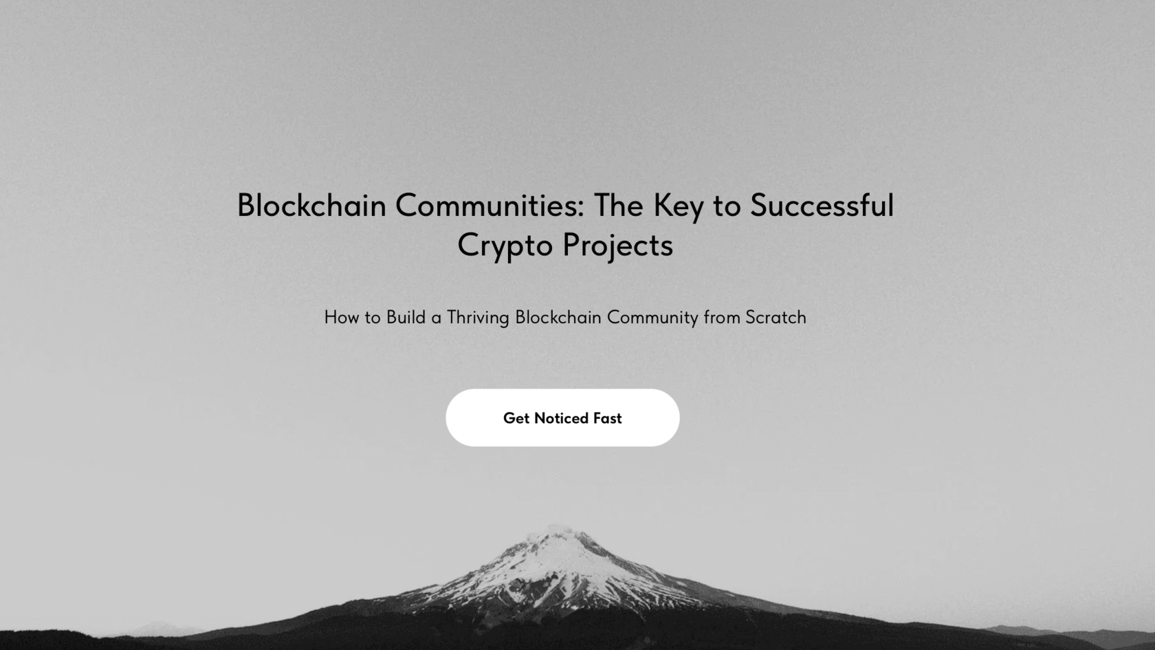 Blockchain Community: The Key to Successful Crypto Projects
