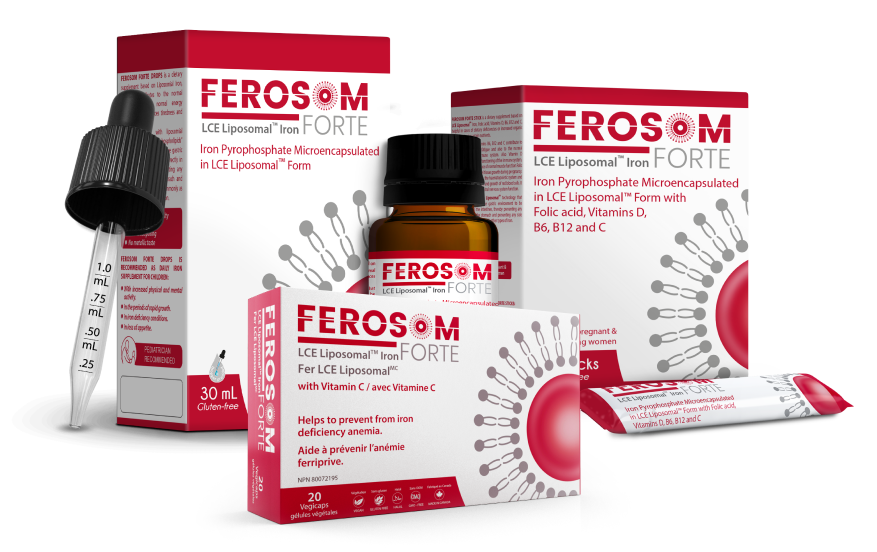 Ferosom Forte – supliment de fier