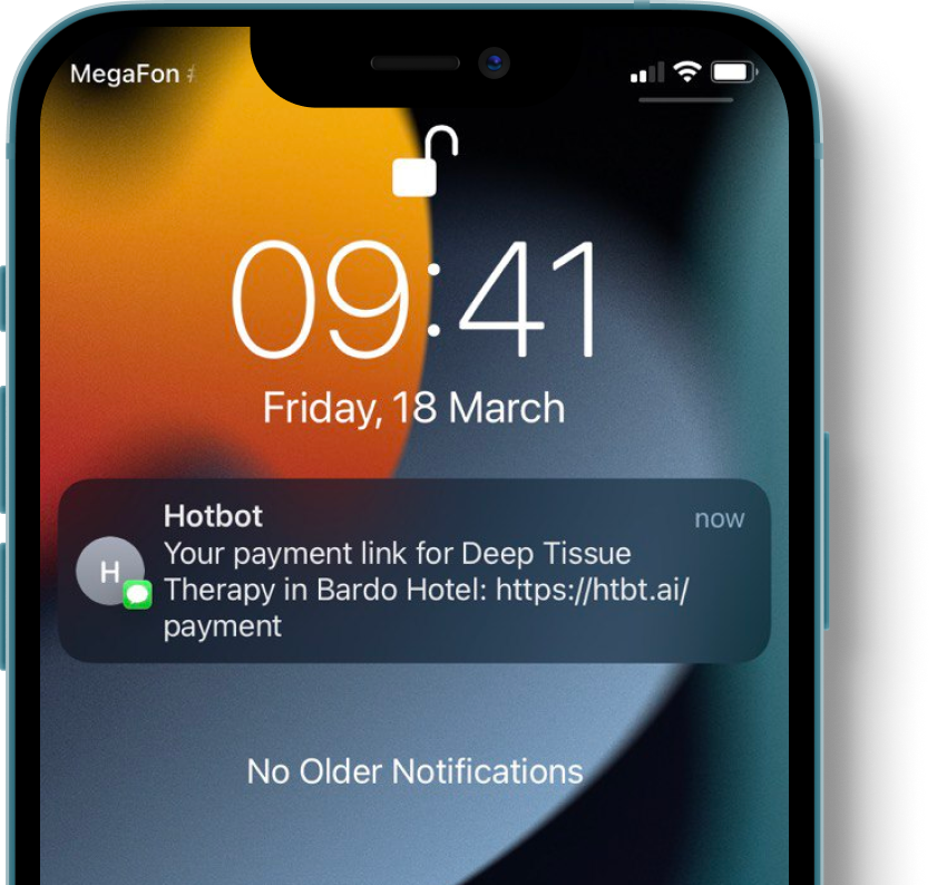 Hotbot.ai — Manage sales of hotel services online