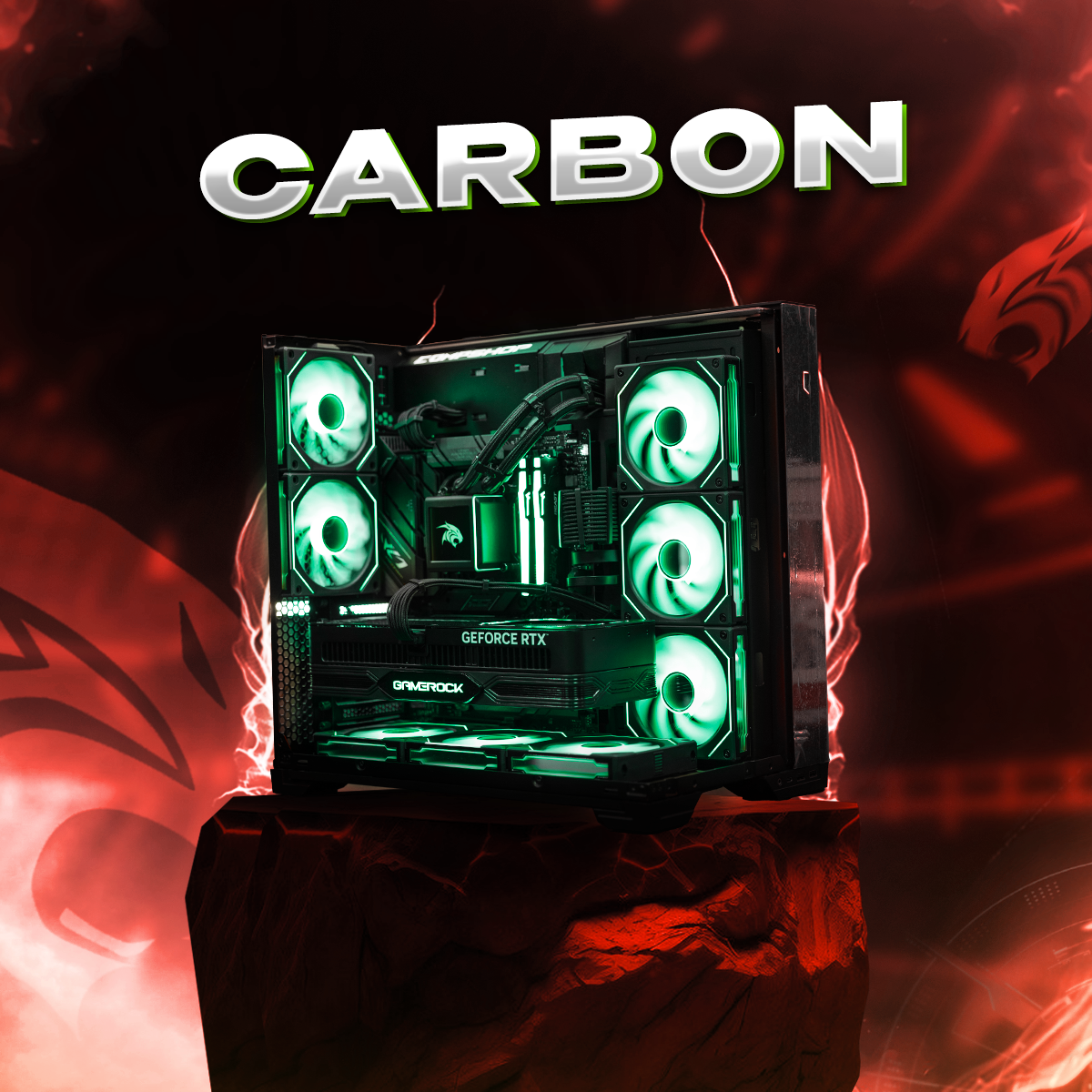 COMPSHOP CARBON мощный игровой компьютер купить с доставкой
