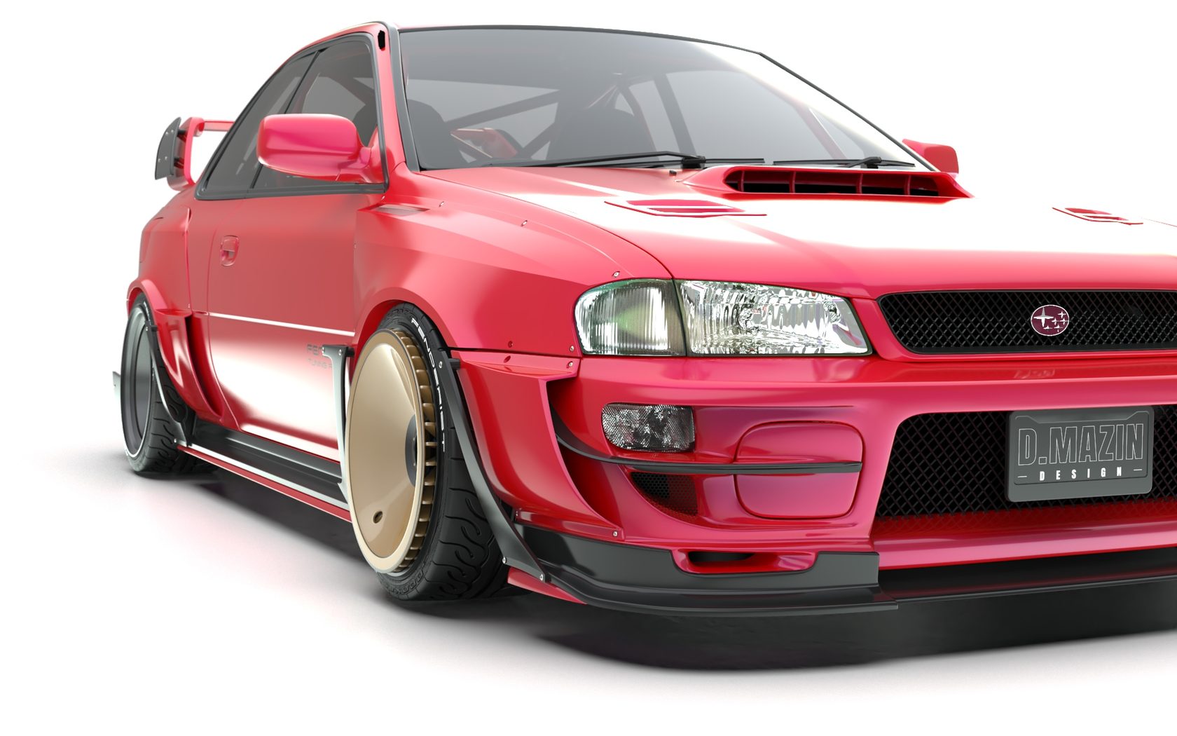 SIDE STEPS SUBARU IMPREZA COUPE 97-00