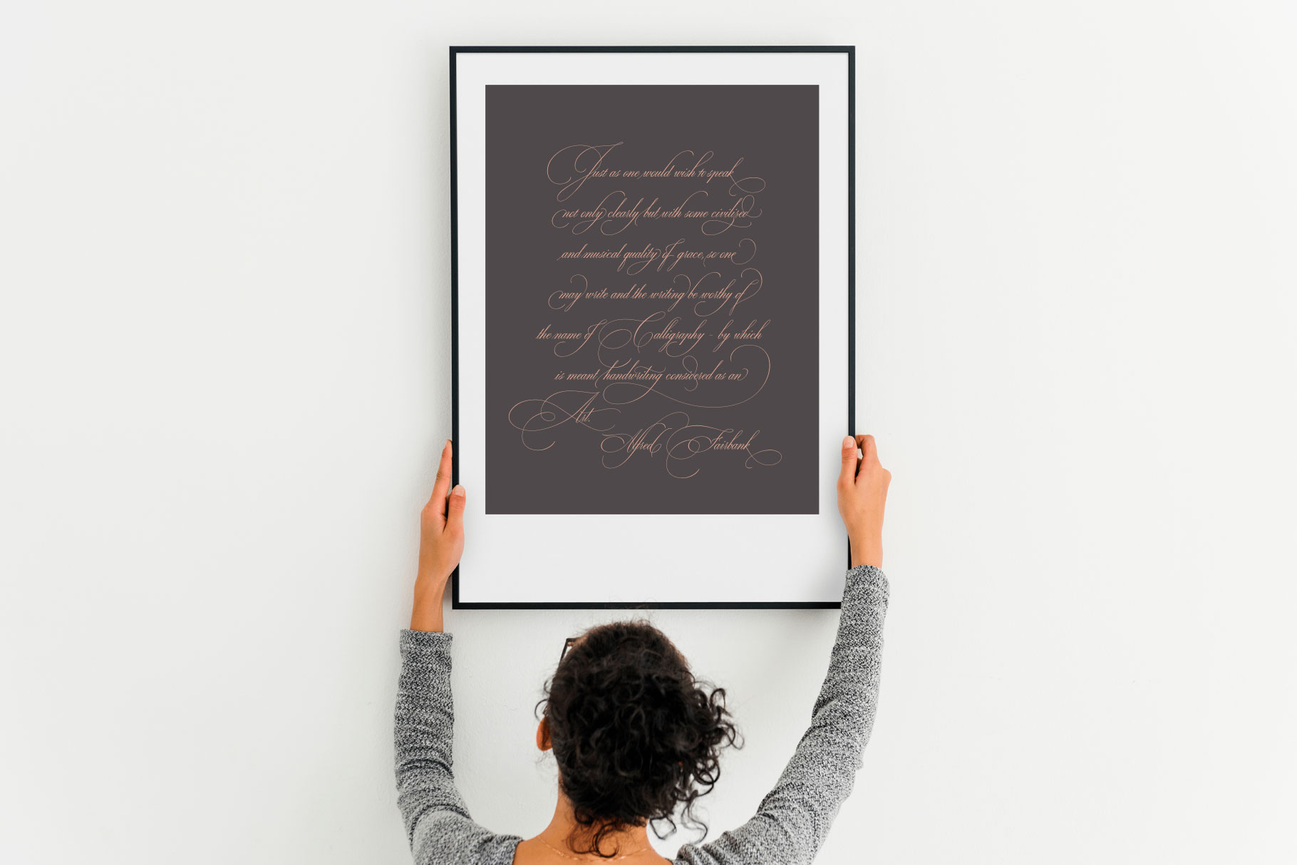 Ecatherina Font | Spencerian scripts - Blessed Print