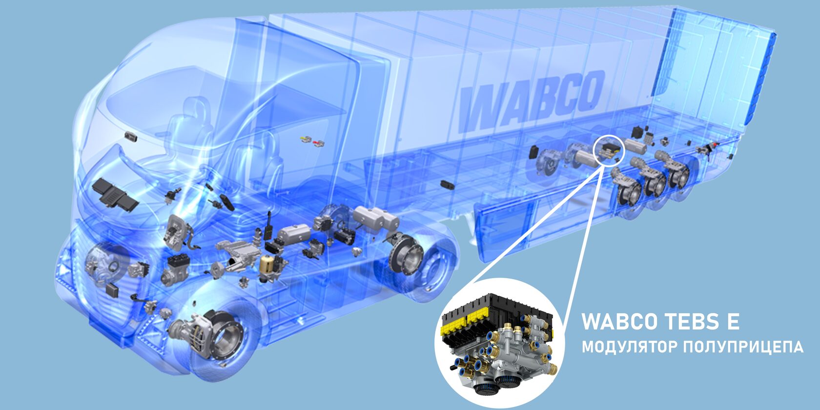 Диагностика и ремонт модуляторов полуприцепов WABCO TEBS-E