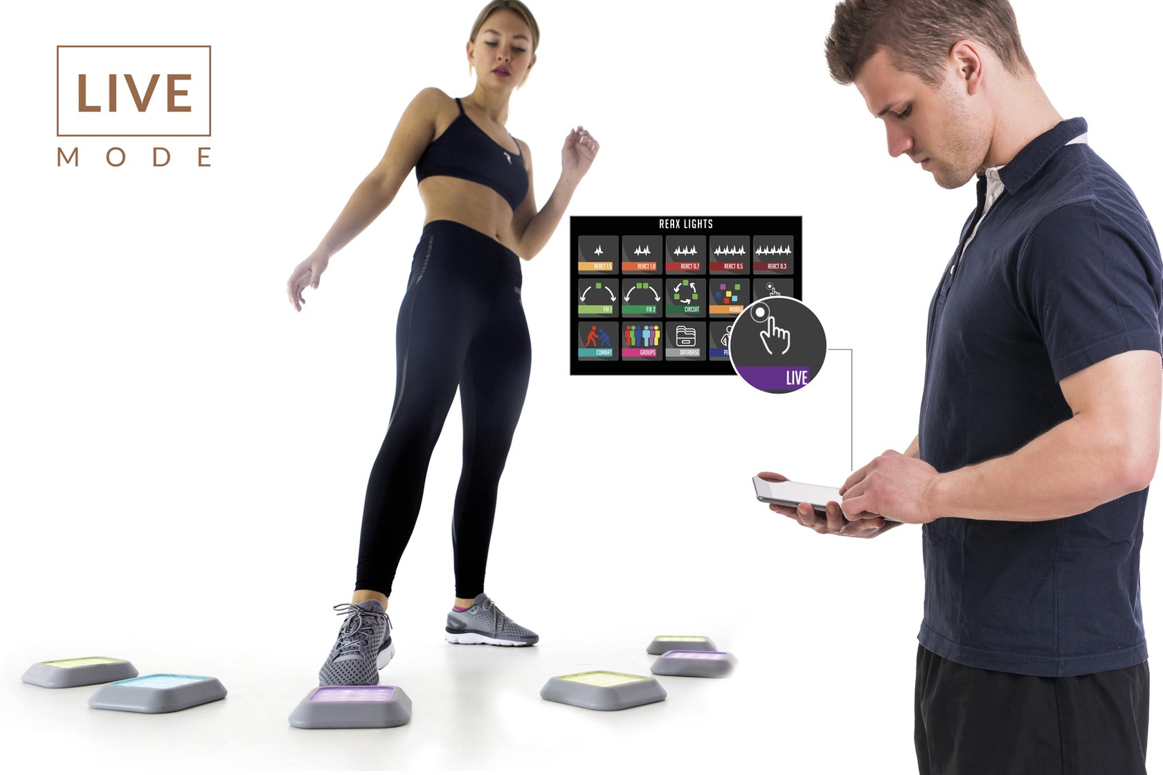 Интерактивная система Reax Lights | Reaxing Russia