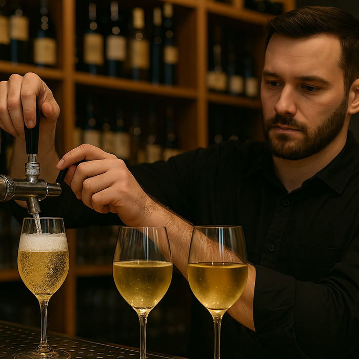 Scandi: Brut, Cuvee Brut, Cuvee non alco and Rose sparkling wines