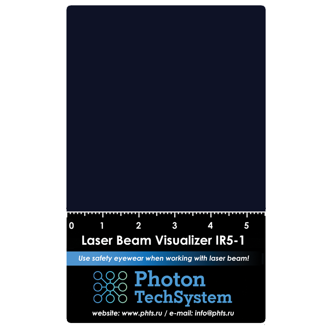 Liquid-crystal laser beam visualizers of mid-infrared range