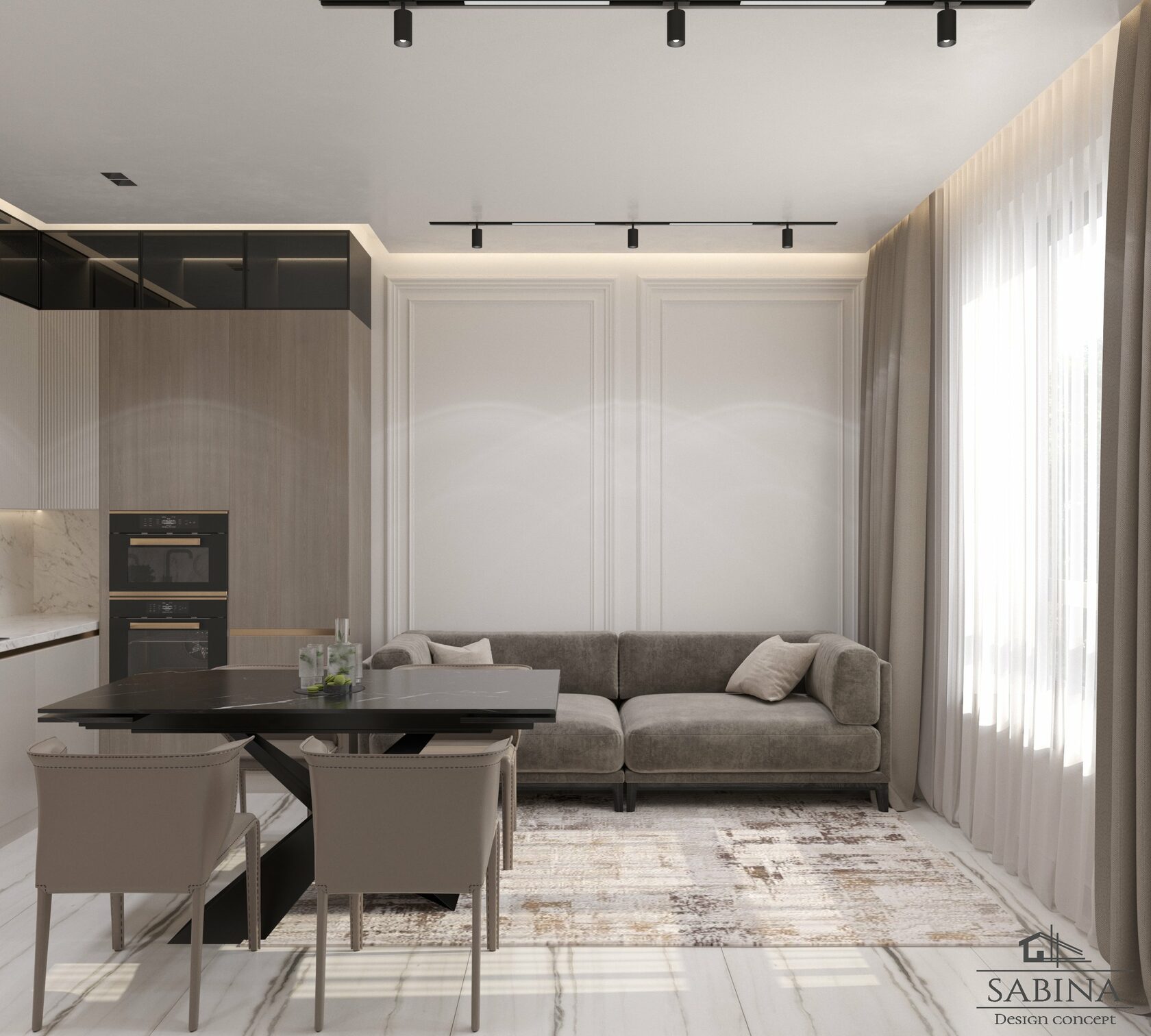 Топовые дизайн проекты от SABINA DESIGN