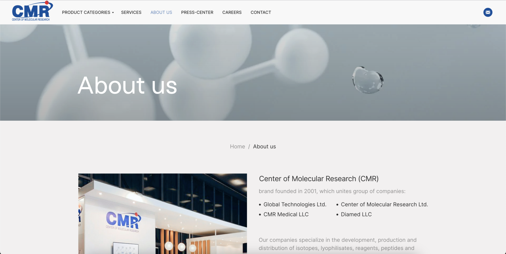 About CMR | Radiopharmaceutical Solutions