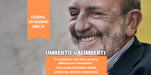 Umberto Galimberti alla Rocca Malatestiana
