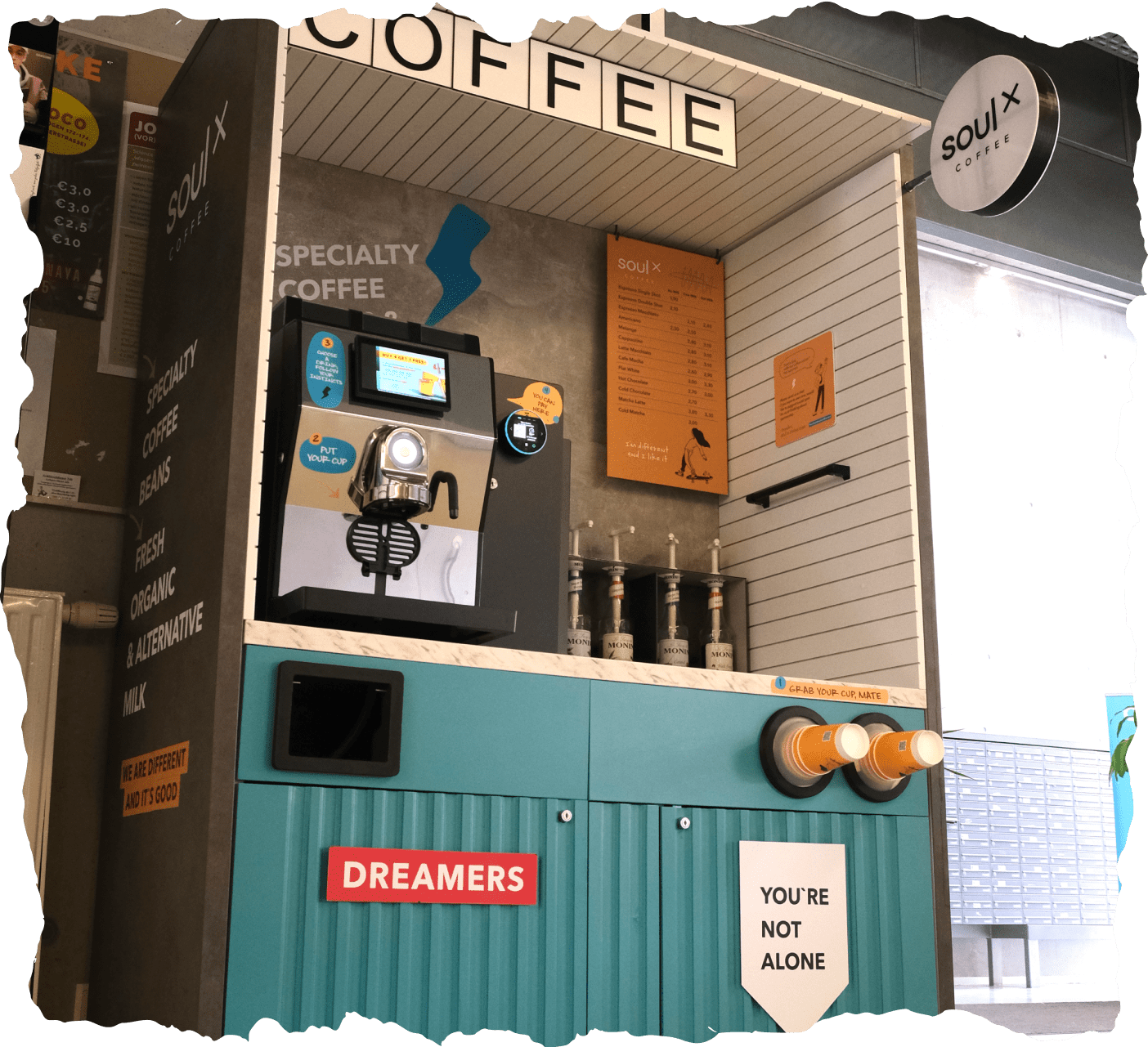 SoulxCoffee — Self-service Coffee Station